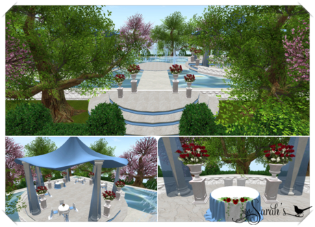Second Life Marketplace - Sarah`s "Romantic Wedding Location Maria Azul"