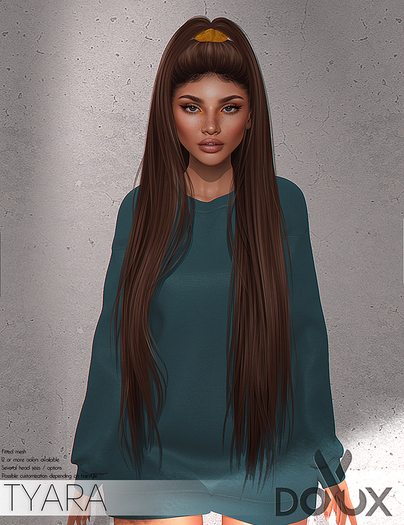 Second Life Marketplace - DOUX - Tyara hairstyle [DEMO]