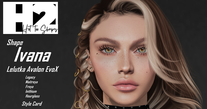 Second Life Marketplace - H2 - Shape Ivana Lelutka Avalon EvoX 3.1