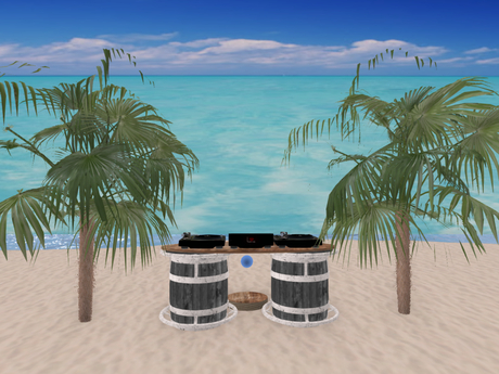 Second Life Marketplace - Beach Dj Booth