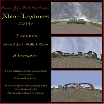 Second Life Marketplace - Holodeck Xtra Textures - Celtic