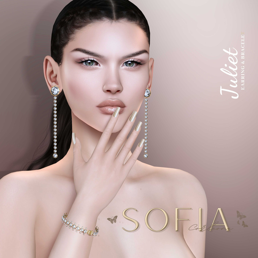 Second Life Marketplace - .:{Sofia}:. Juliet Jewelry Set / Diamond (wear me) BOX!