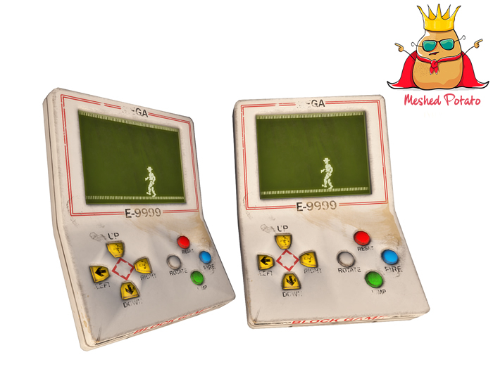 Second Life Marketplace - Meshed Potato - Handheld Game Console - Full ...