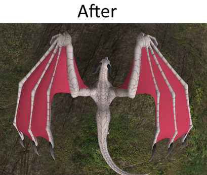 Second Life Marketplace - less wing-wings for I-monster European dragon