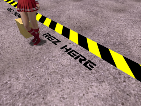 Second Life Marketplace - Rez Here - Rez Zone Area Transparent Alpha ...