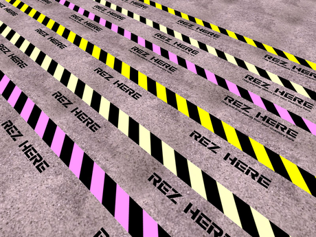 Second Life Marketplace - Rez Here - Rez Zone Area Transparent Alpha ...