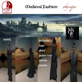 Second Life Marketplace - Slink Physique Medieval collection-Box