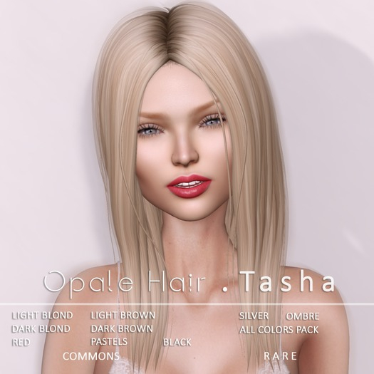 Second Life Marketplace - Opale . Tasha Hair {Red}