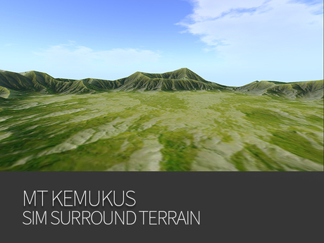 Second Life Marketplace - Mt Kemukus - sim surround terrain rezzer with ...