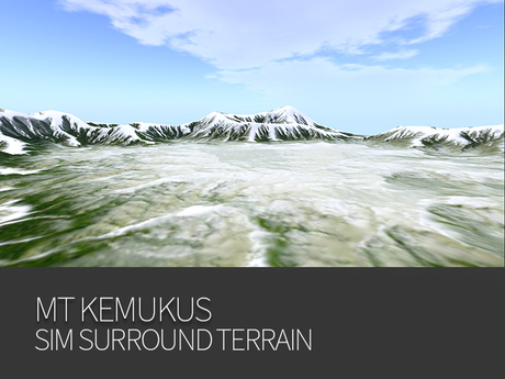 Second Life Marketplace - Mt Kemukus - sim surround terrain rezzer with ...