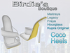 Second Life Marketplace - Birdie's Boutique - Coco Heels - White