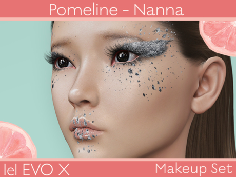 Second Life Marketplace - ( Pomeline ) - Nanna - Silver - Makeup Set ...
