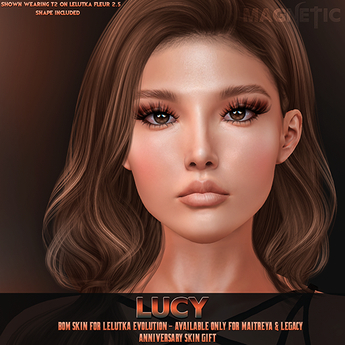Second Life Marketplace - Magnetic - Lucy Skin T2 (ADD ME)