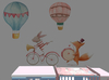 Second Life Marketplace - " My little acrobat " baby wall sticker decal ...