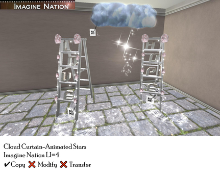 Second Life Marketplace - CLOUD Curtain - stars