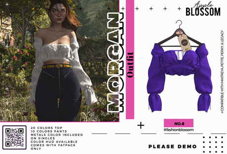 Second Life Marketplace - Apl.Blossom Morgan Top No.8