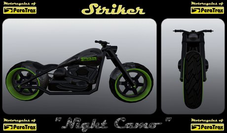 Second Life Marketplace - (PeraTrax) - Vehicle Rezzer "Striker" - Bike ...