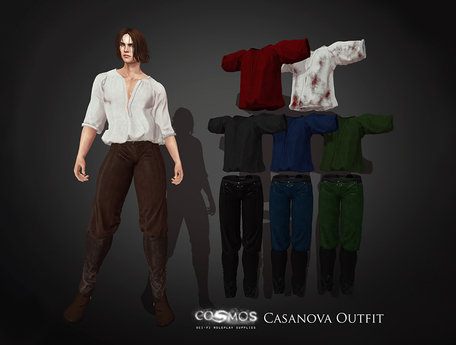 Second Life Marketplace - Cosmos: Casanova Outfit DEMO