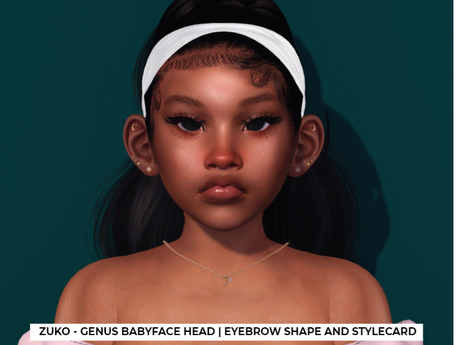 Second Life Marketplace - {FLY} Zuko | Genus Babyface Head