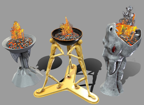 Second Life Marketplace - Art Studio.FULL PERM \\ 3 Different Fantasy ...