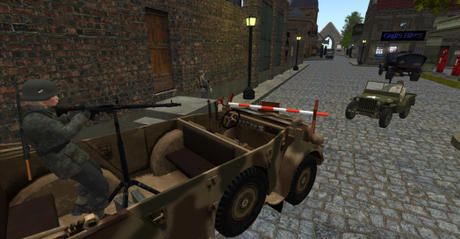 Second Life Marketplace - German RoadBlock (Updated)