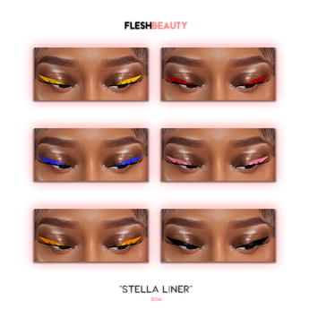 Second Life Marketplace - fleshbeauty - Stella Liner BOM ( add to unpack )