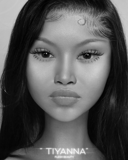 Second Life Marketplace - fleshbeauty - Tiyanna Skin DEMO (add to unpack)