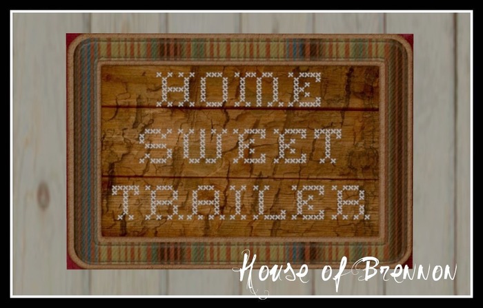 Second Life Marketplace - *H.O.B* Home Sweet Trailer sign