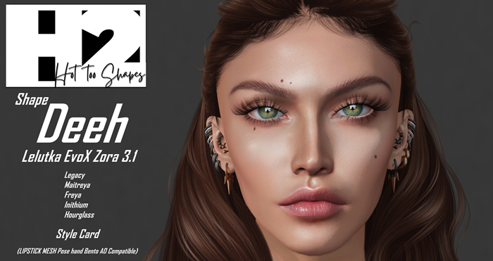 Second Life Marketplace - H2 - Shape Deeh Lelutka EvoX Zora 3.1