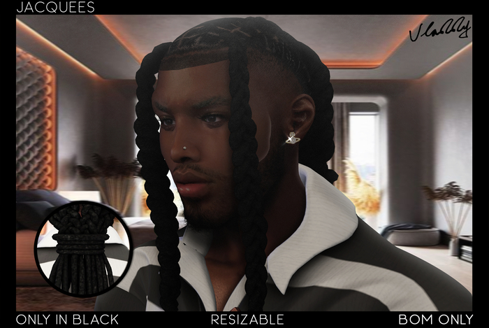 Second Life Marketplace - Vladdy // "Jacquees" Dreadlocks (Fatpack ...