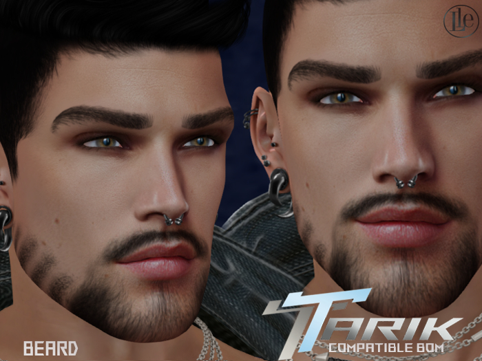 Second Life Marketplace - -- T. TARIK -- Pack ' Beard 29 // BOM ...