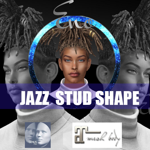 Second Life Marketplace - ***JAZZ STUD SHAPE FOR GENUS STRONG FACE GIFT