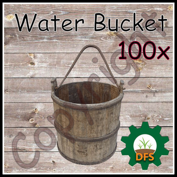 Second Life Marketplace - D*Run - DFS Farm (REZZ) - Water Bucket (100x ...