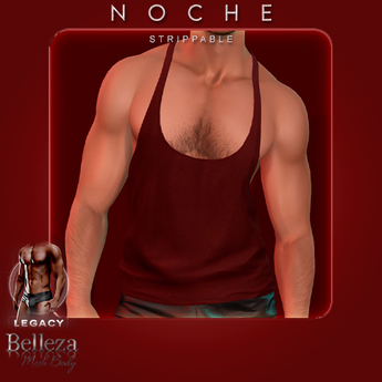 Second Life Marketplace - Noche. Stringer Tank Red