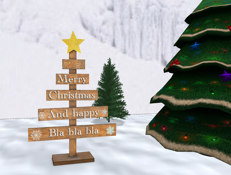 Second Life Marketplace - TWF: Christmas Tree Gross - Bla Bla Bla