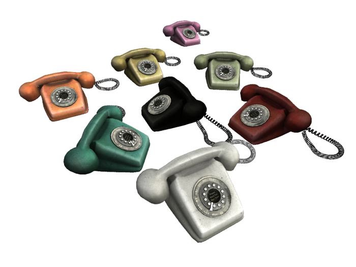 Second Life Marketplace - 4 -DRD- Motel - Phones