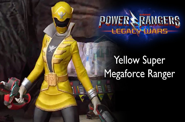Second Life Marketplace - power rangers Super Mega Force Yellow avatar