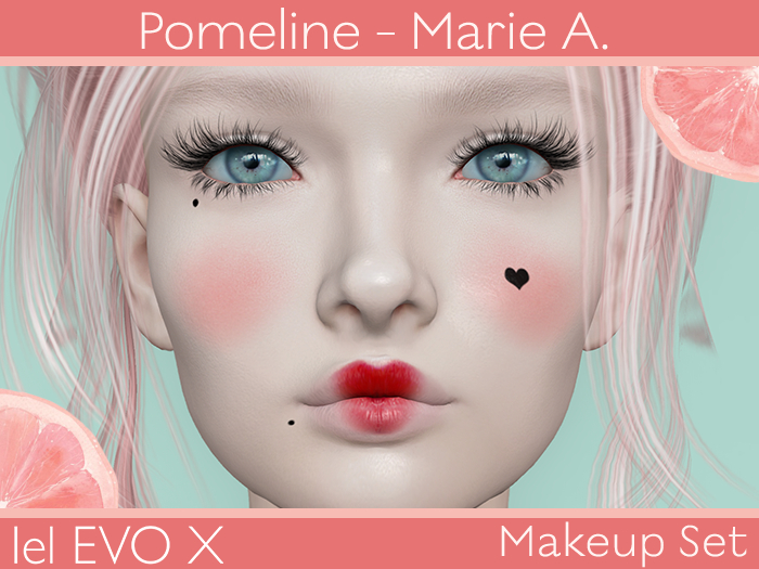Second Life Marketplace - ( Pomeline ) - Marie Antoinette - Makeup Set ...