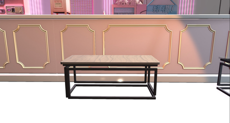 Second Life Marketplace - [AoB] Infinity Prism Table (Wood)