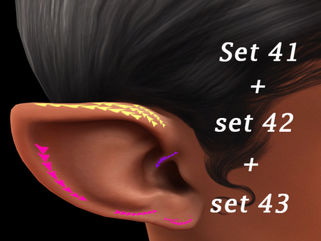Second Life Marketplace - "THIS WAY EARS x3 SIDE" [ELF + HUMAN ...