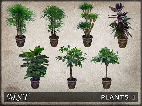 Second Life Marketplace - Mst Menu Driven Poted Plant