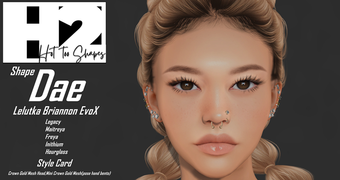 Second Life Marketplace - H2 - Shape Dae Lelutka Briannon EVOX 3.1