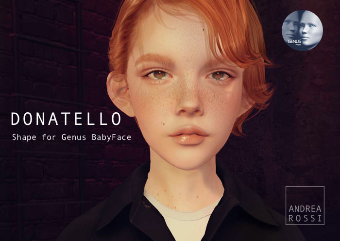 Second Life Marketplace - SHAPE DONATELLO FOR GENUS BABY FACE W001 ...