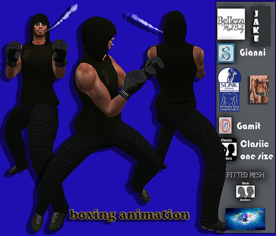 Second Life Marketplace - BOXING PRACTICE-gianni-slink-gamit-bell ...