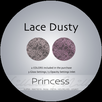 Second Life Marketplace - LM PRINCESS - Lace Dusty - Low Back Mermaid ...