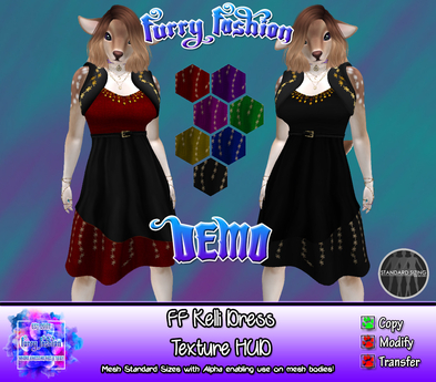 Second Life Marketplace - ~FF~ Kelli Dress DEMO