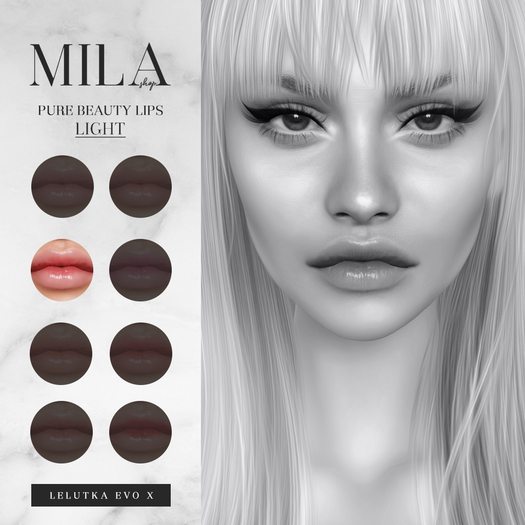 Second Life Marketplace Mila Pure Beauty Lips Light Lel Evox Demo