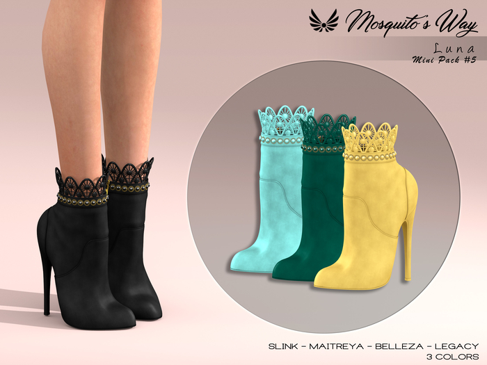 Second Life Marketplace - MW - Luna [ MiniPack #5 ]