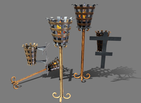 Second Life Marketplace - Art Studio.FULL PERM \\ 2 Different Medieval ...