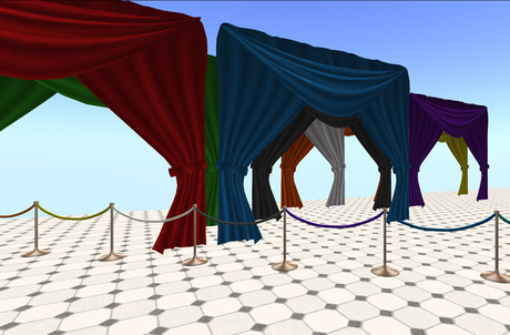 Second Life Marketplace - VIP Barrier Official/theater poles Broadway ...